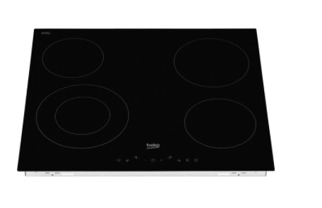 Beko HIC64402T | 58cm Ceramic Hob - Black