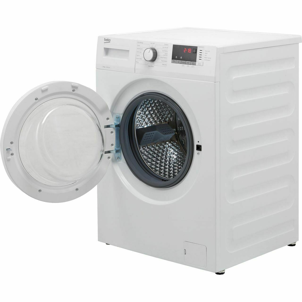 Beko WTK84151W | 8kg Washing Machine with 1400 rpm - White