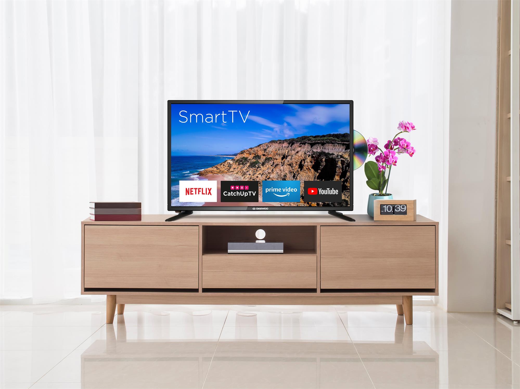 Daewoo D24RTSDVD | 24' Led Smart Television With DVD Player