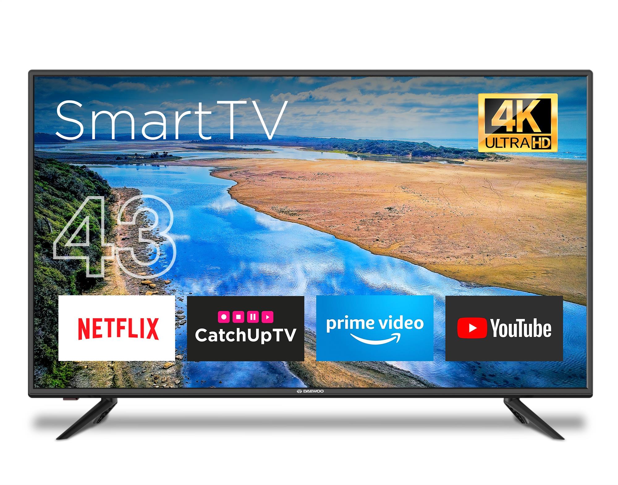 Daewoo D43RTS4K | 43' 4K Ultra HD LED Smart Television