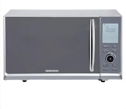 Daewoo SDA2093GE | 23L 900W Microwave with Grill Function - Silver