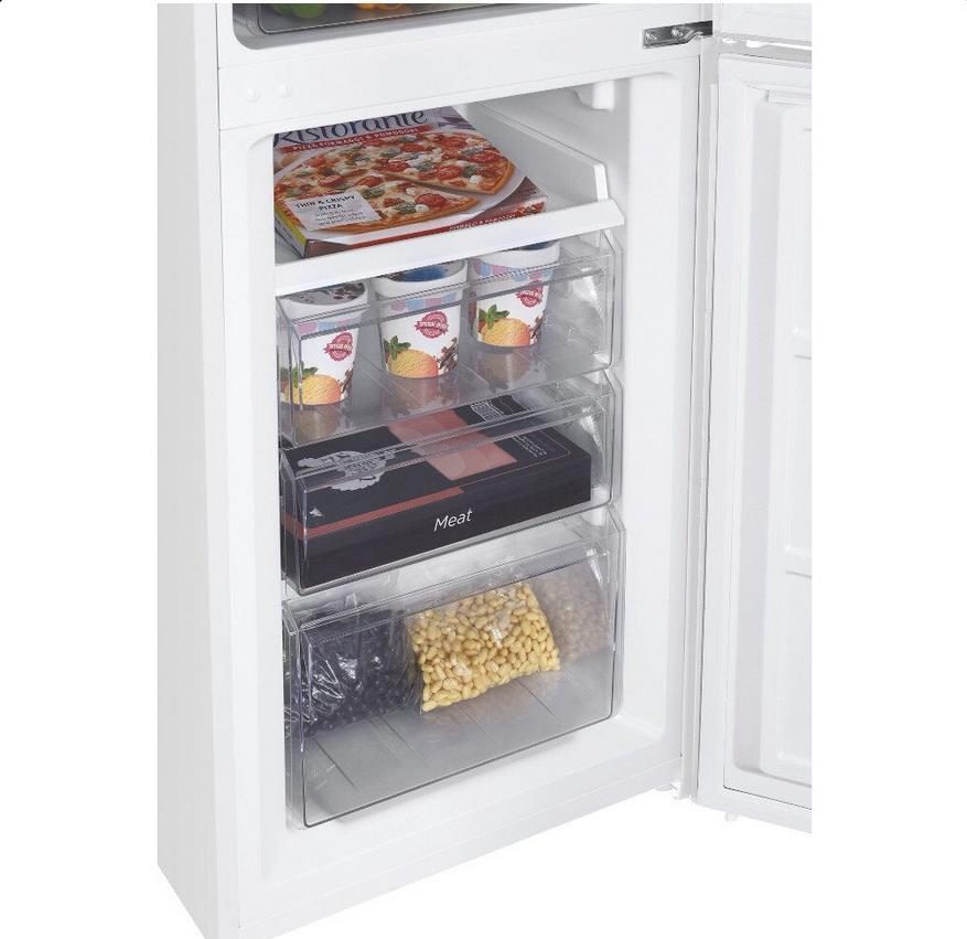 Hoover HOCH1T518FWHK | 54cm Freestanding Frost Free Fridge Freezer ...