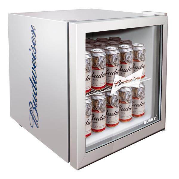 Husky HM72 Budweiser Mini Drinks Fridge