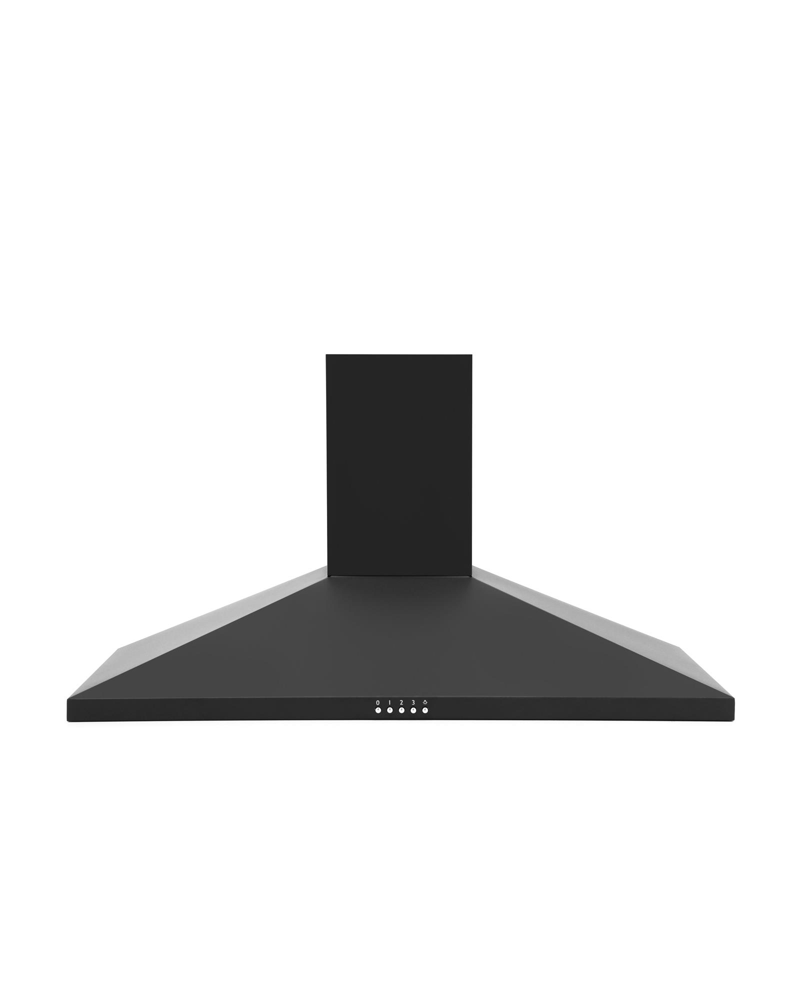 Montpellier MH900BK | 90cm Wall Mounted Cooker Hood - Black