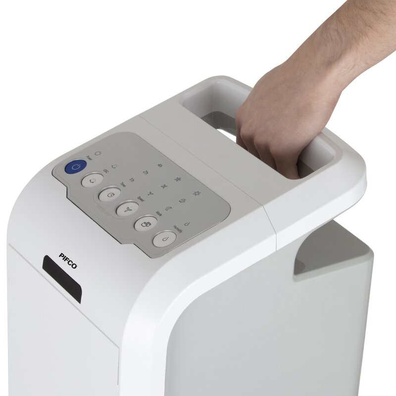 Pifco P40014 | Portable 3-In-1 Air Cooler, Fan and Humidifier - White