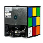 Husky HU231 | Freestanding Rubiks Cube Retro Mini Drinks Fridge