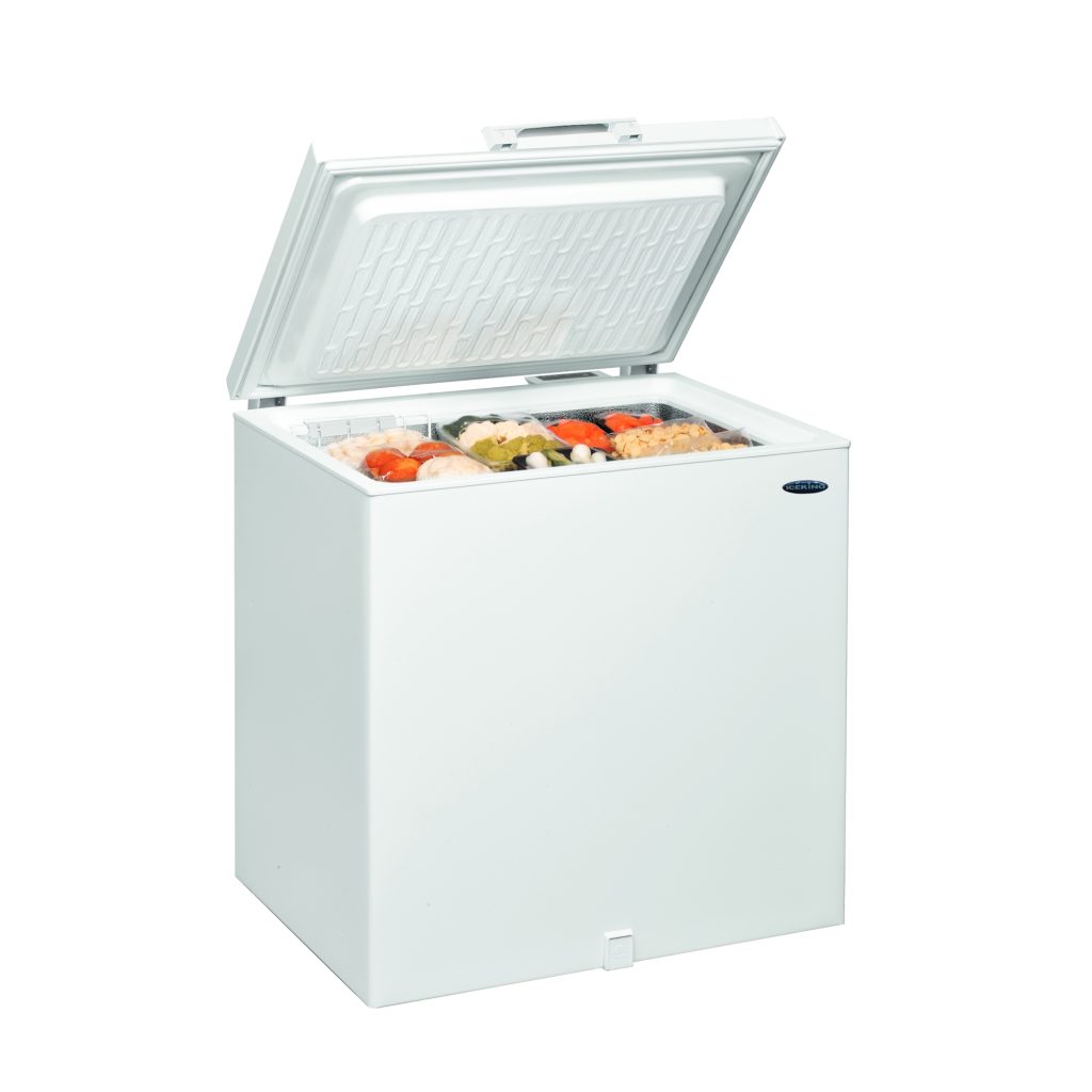 IceKing CF202W Large 202 Litre Capacity Chest Freezer