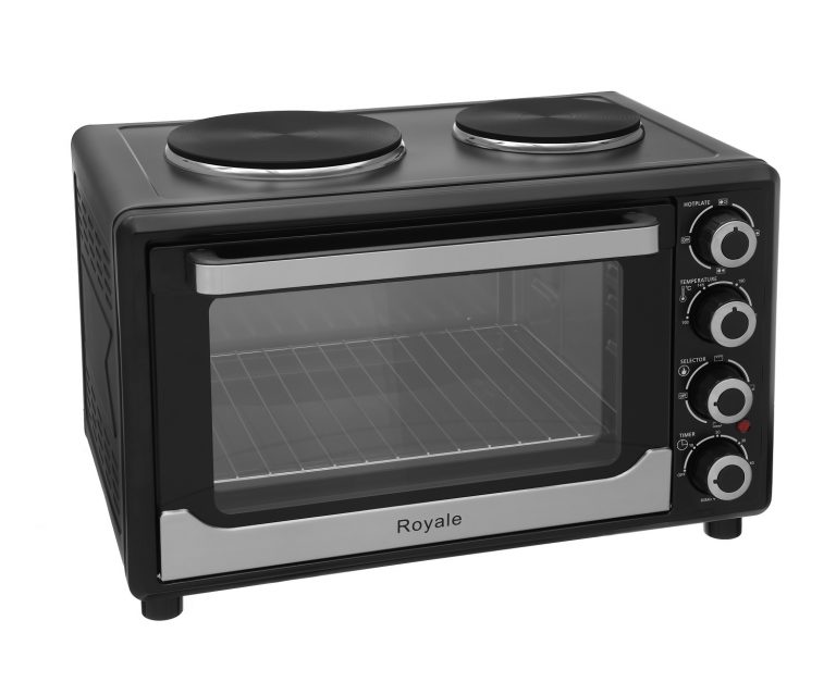 Royale TT30 | Electric Table Top Cooker with Two Hobs - Black