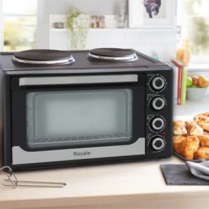Royale TT30 | Electric Table Top Cooker with Two Hobs - Black