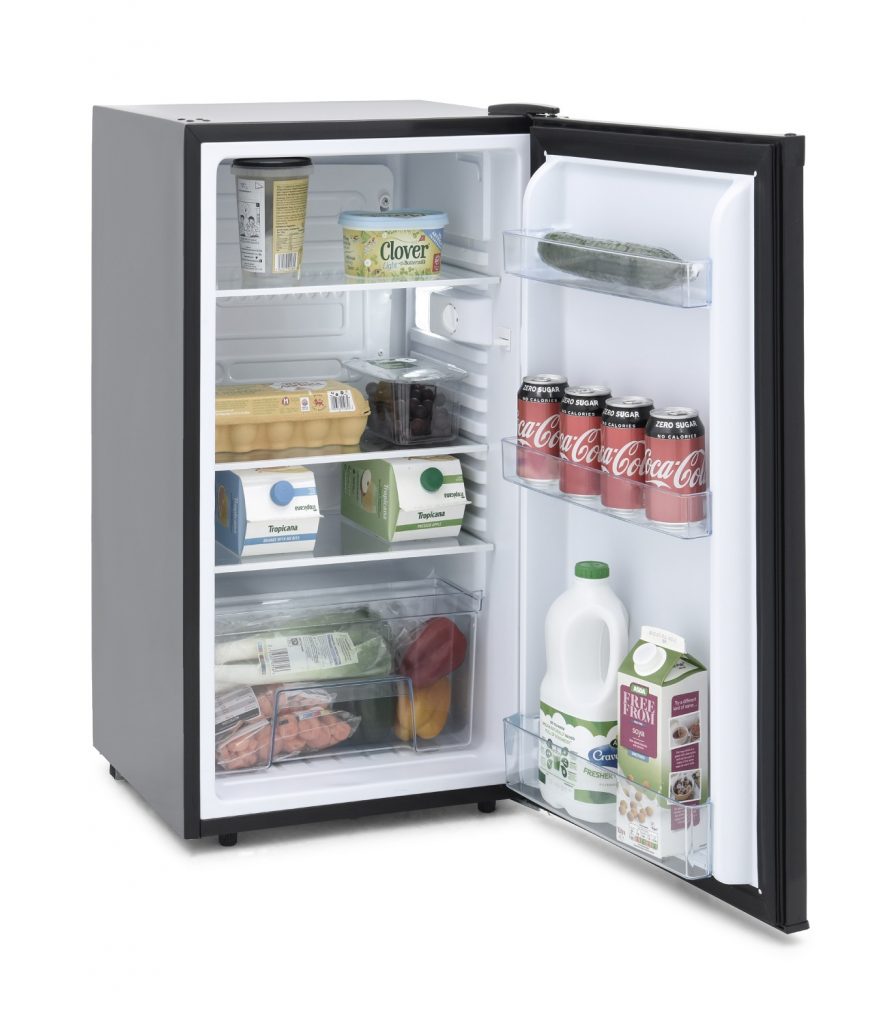 IceKing RL114BK.E | Under Counter Freestanding Larder Fridge - Black