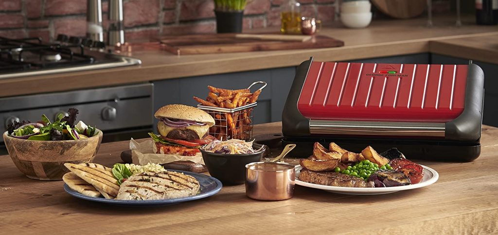 George Foreman 25050 | Large 7 Portion Grill With Adjustable Rear Foot ...