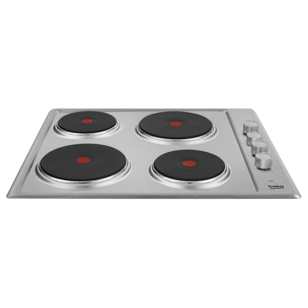 Beko HIZE64101X | 58cm Solid Plate Hob - Stainless Steel