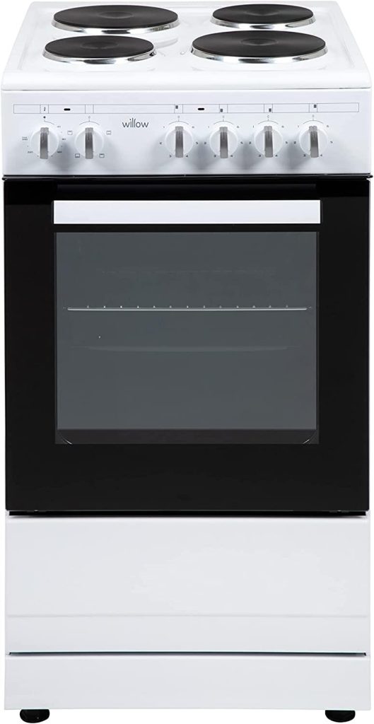 Willow WSE50W | 50cm Wide Single Oven Cooker - White