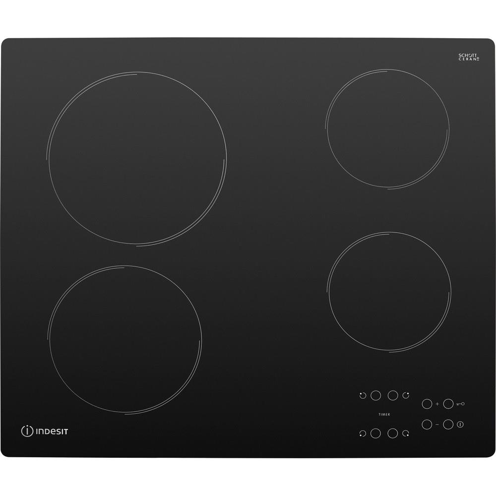 Indesit RI161C 58cm Electric Ceramic Hob - Black