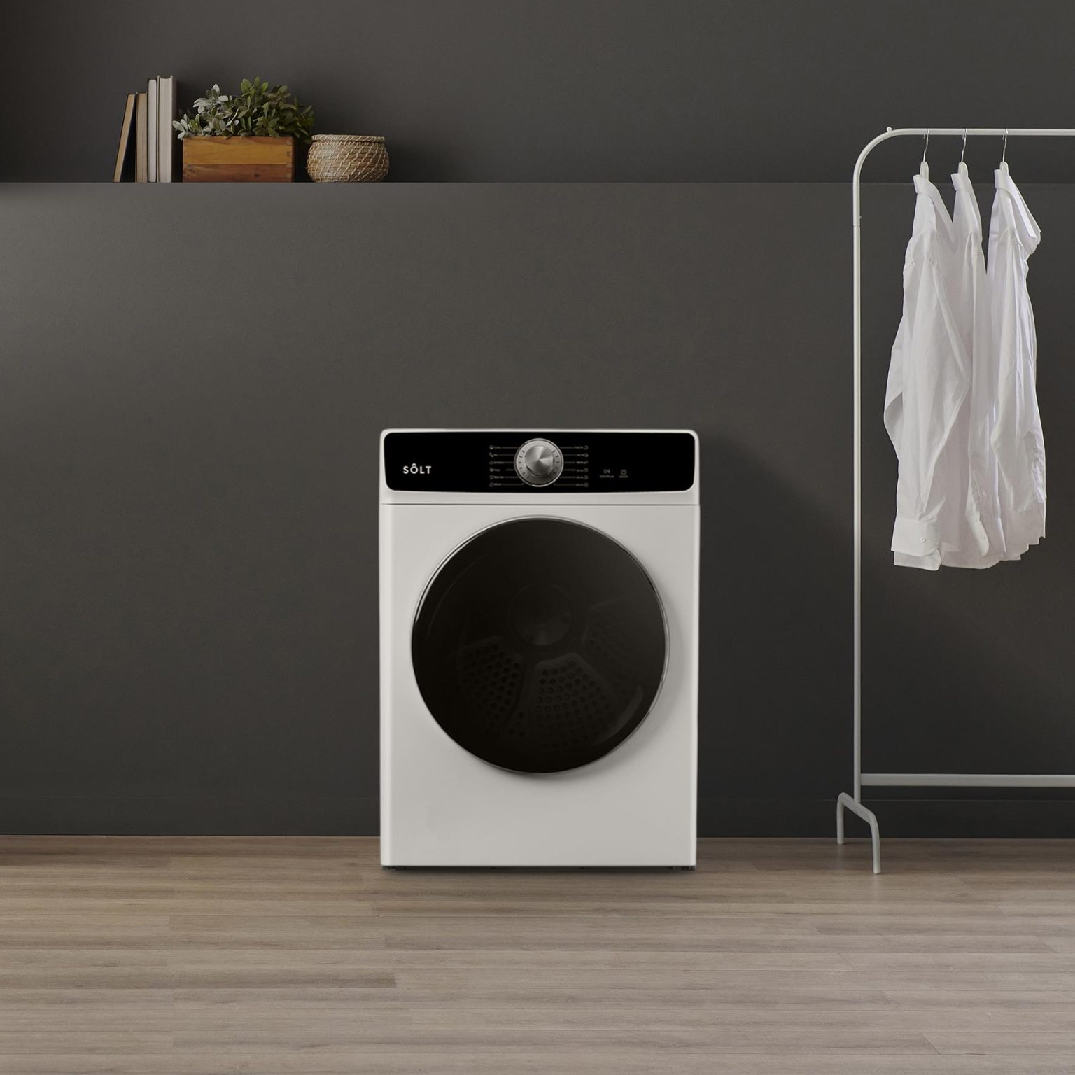 Solt SOLVT10W 10kg White Vented Tumble Dryer